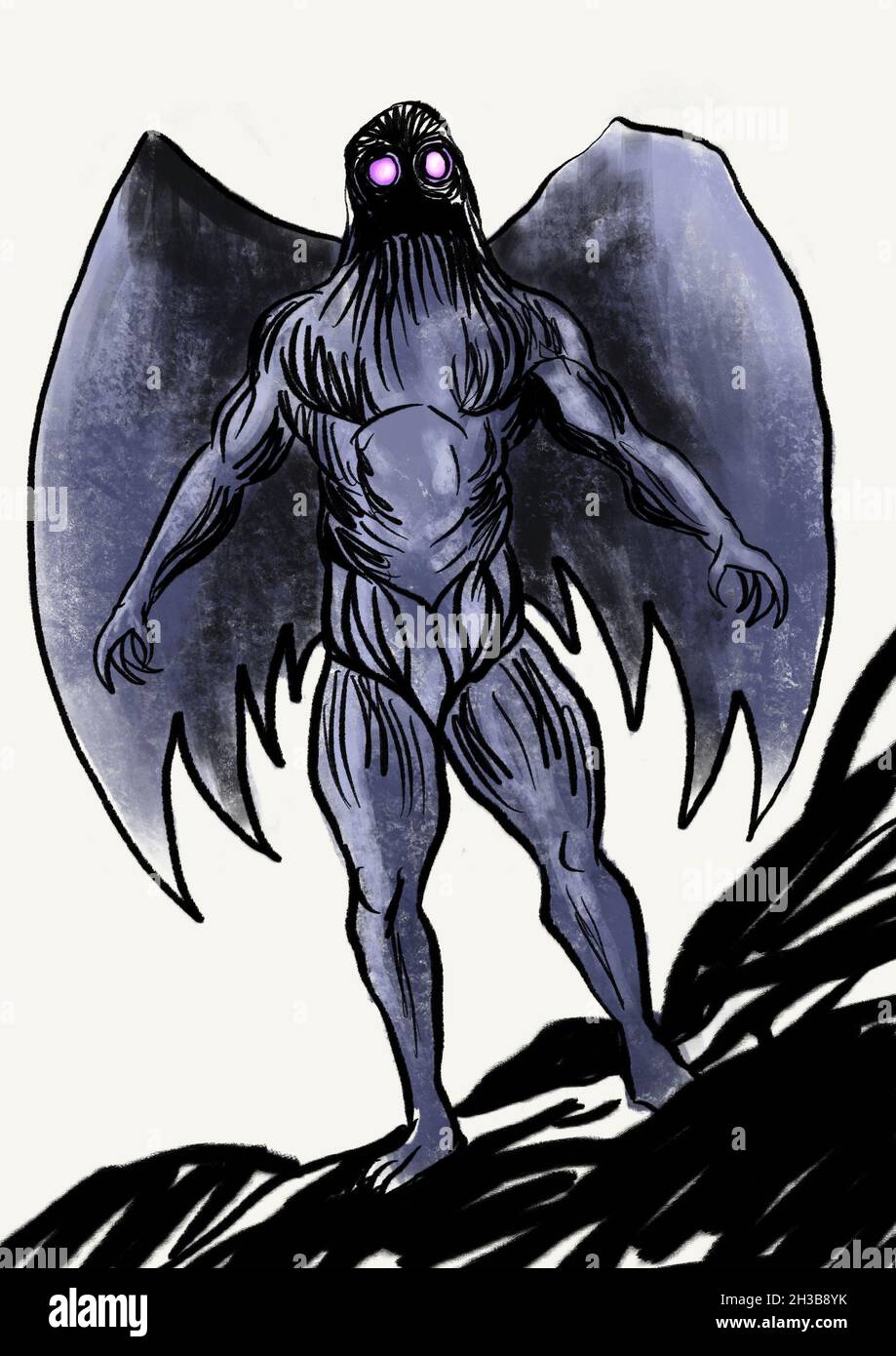 Owlman Vs Mothman