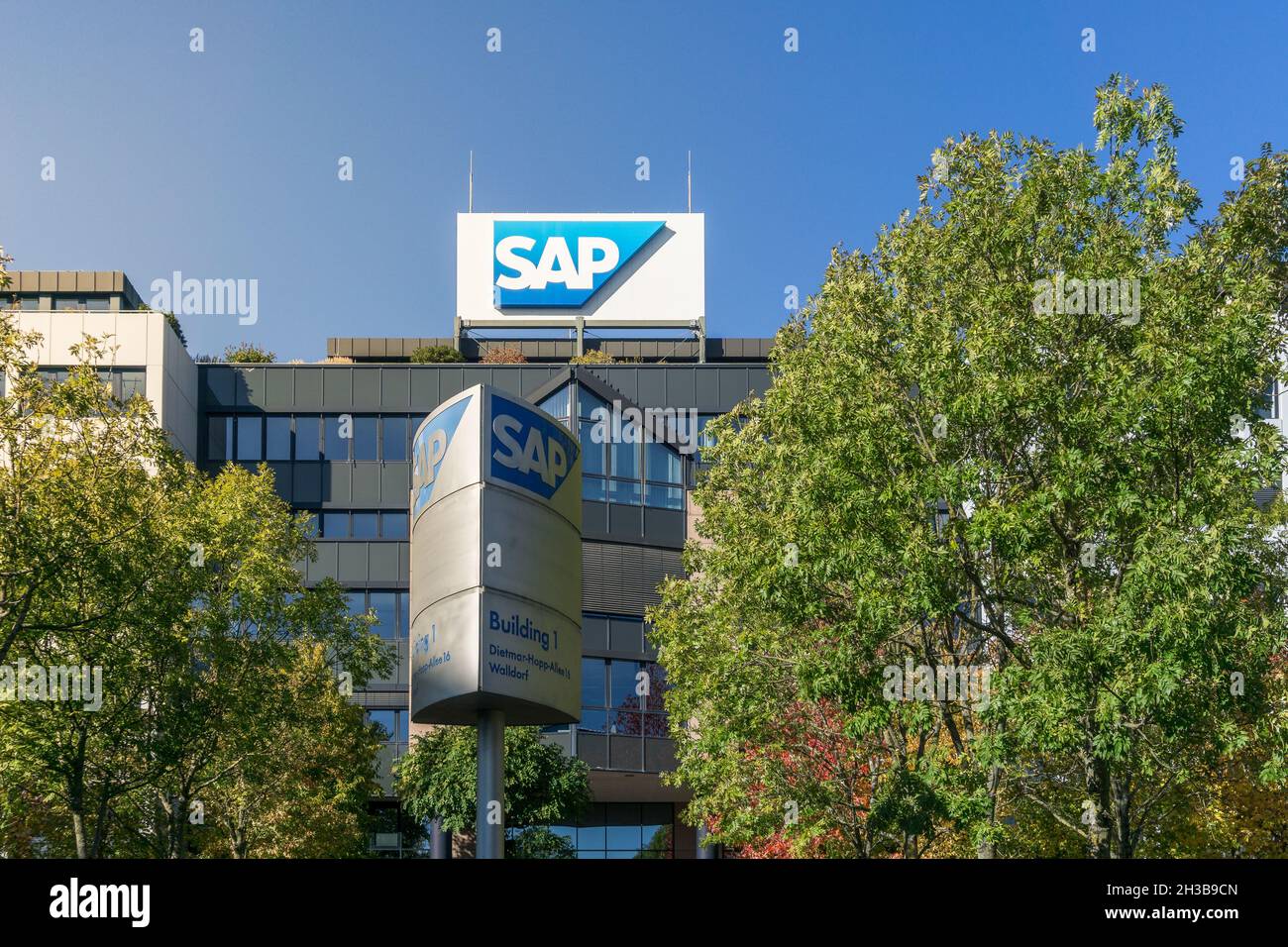 Sap headquarters walldorf germany building hi-res stock photography and ...