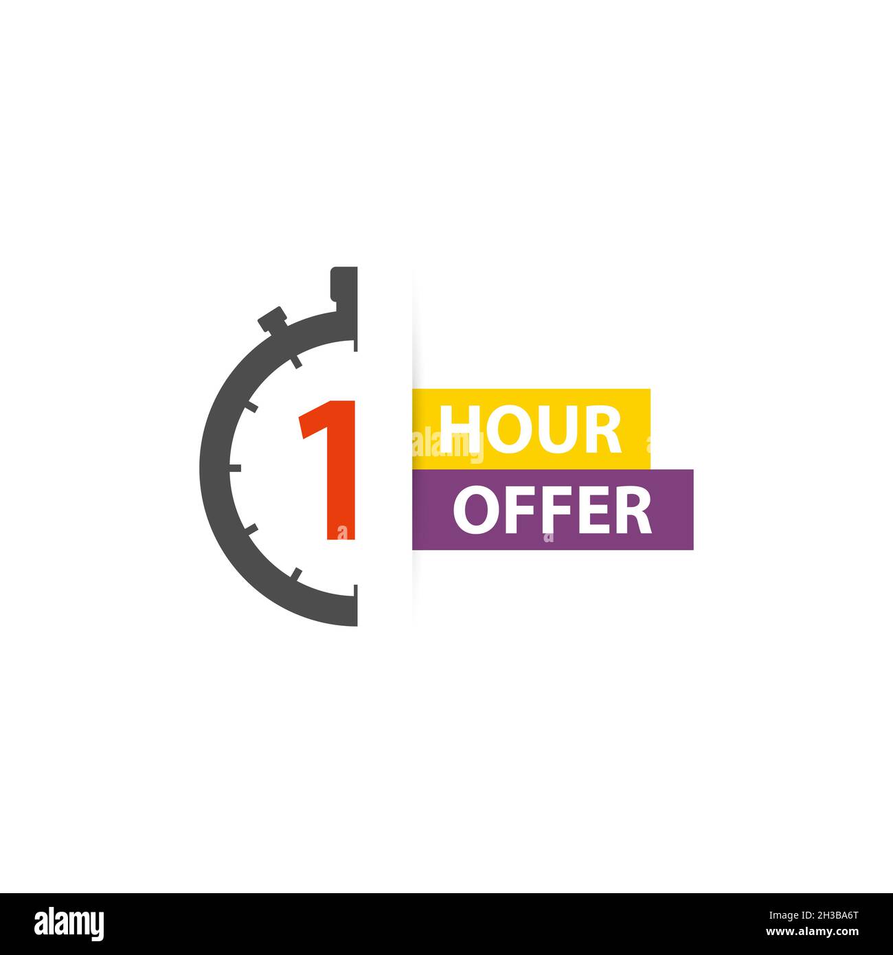 Limited offer stopwatch badge hi-res stock photography and images - Alamy