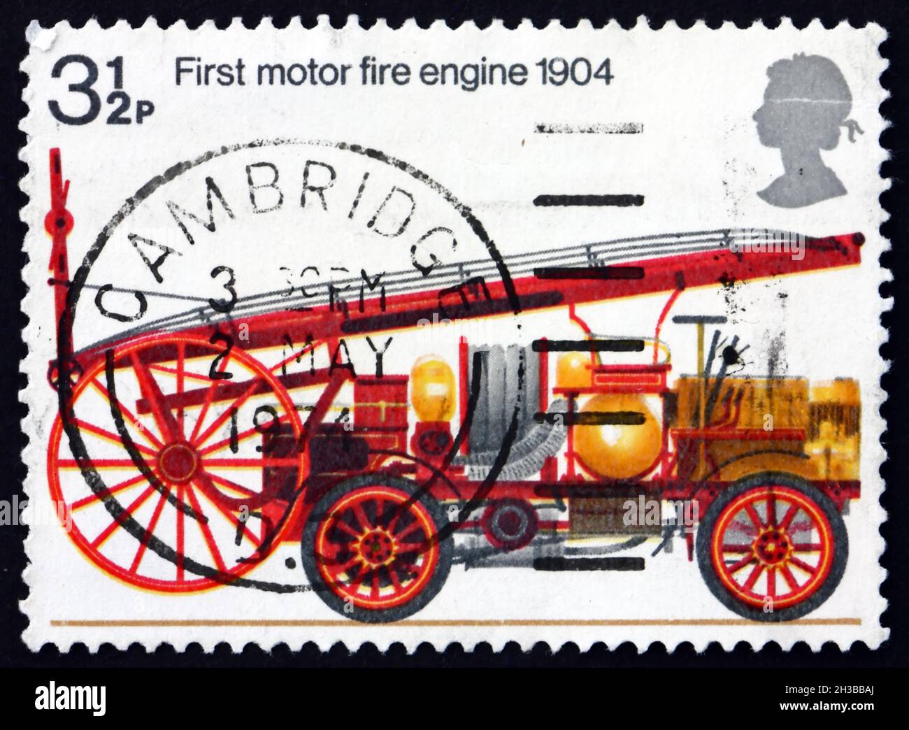 GREAT BRITAIN – CIRCA 1974: a stamp printed in the Great Britain shows ...