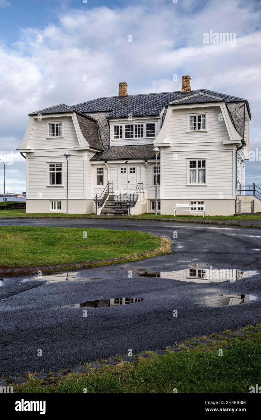 Historic Hofdi House, Reykjavik, Iceland Stock Photo - Alamy