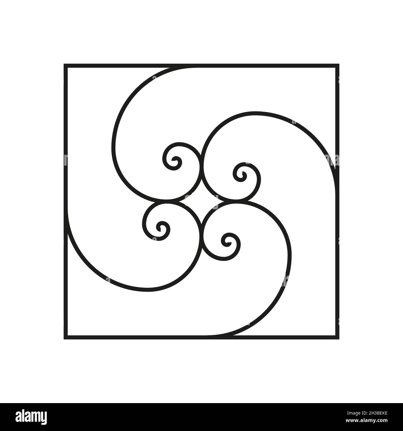 Simple Swirl Vector