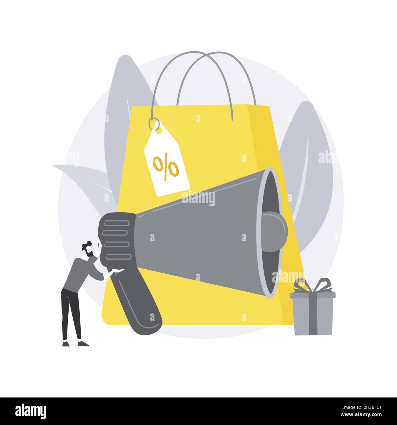 Business Cartoon Successful Sales Growth High Resolution Stock ...
