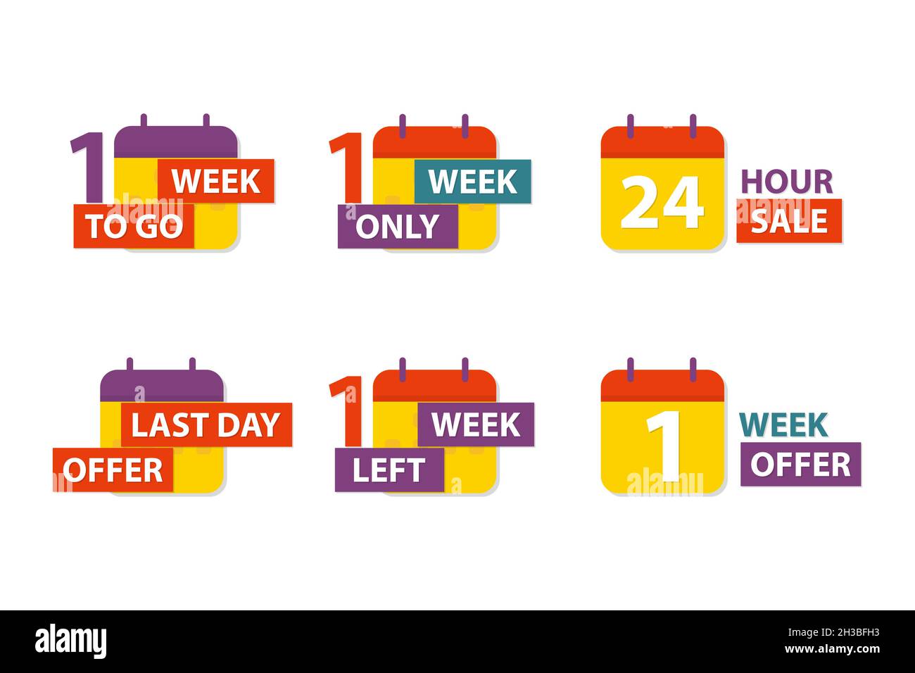 Best offer icon flat Cut Out Stock Images & Pictures - Alamy