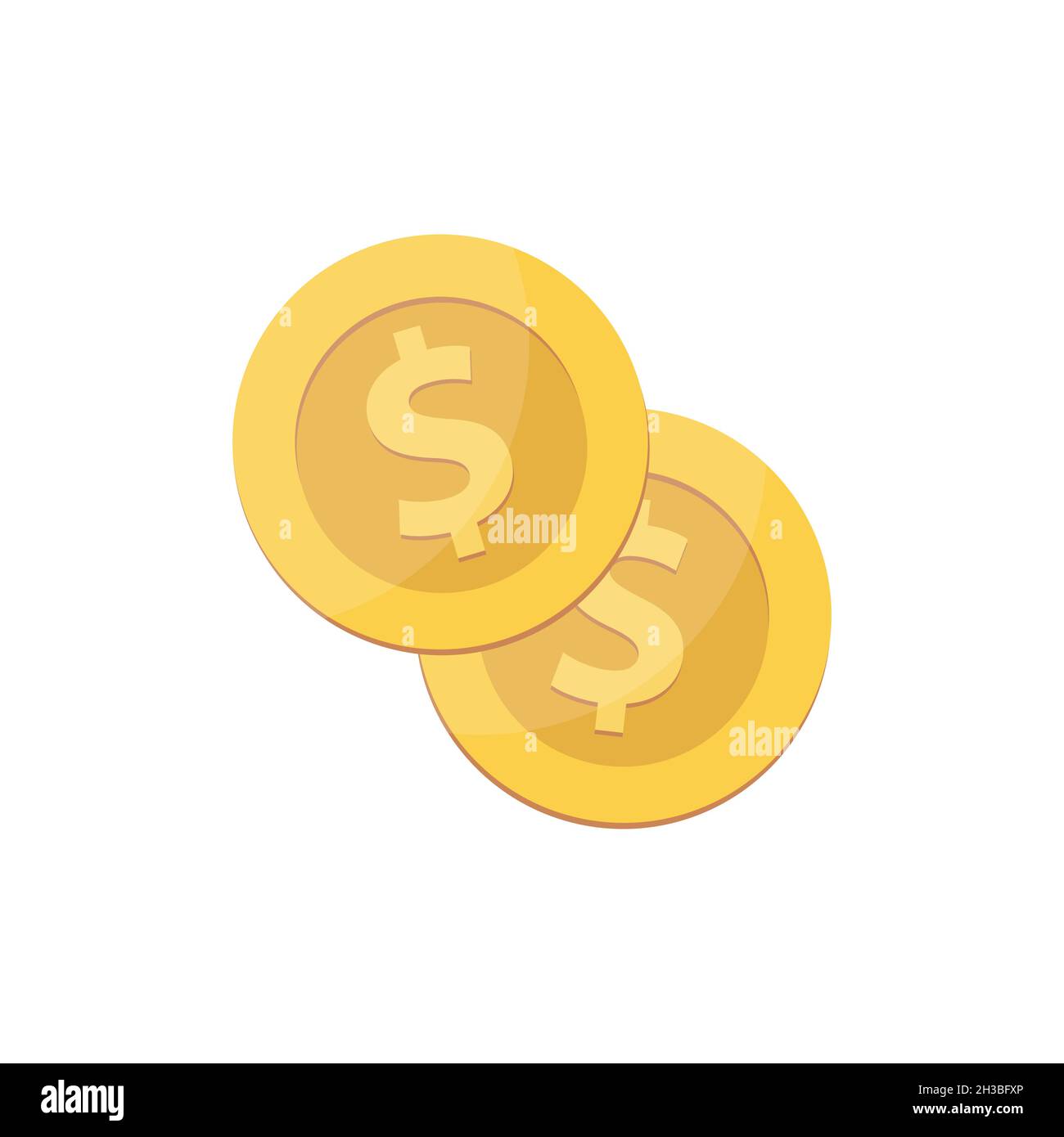 Bank coin payment Stock Vector Images - Alamy