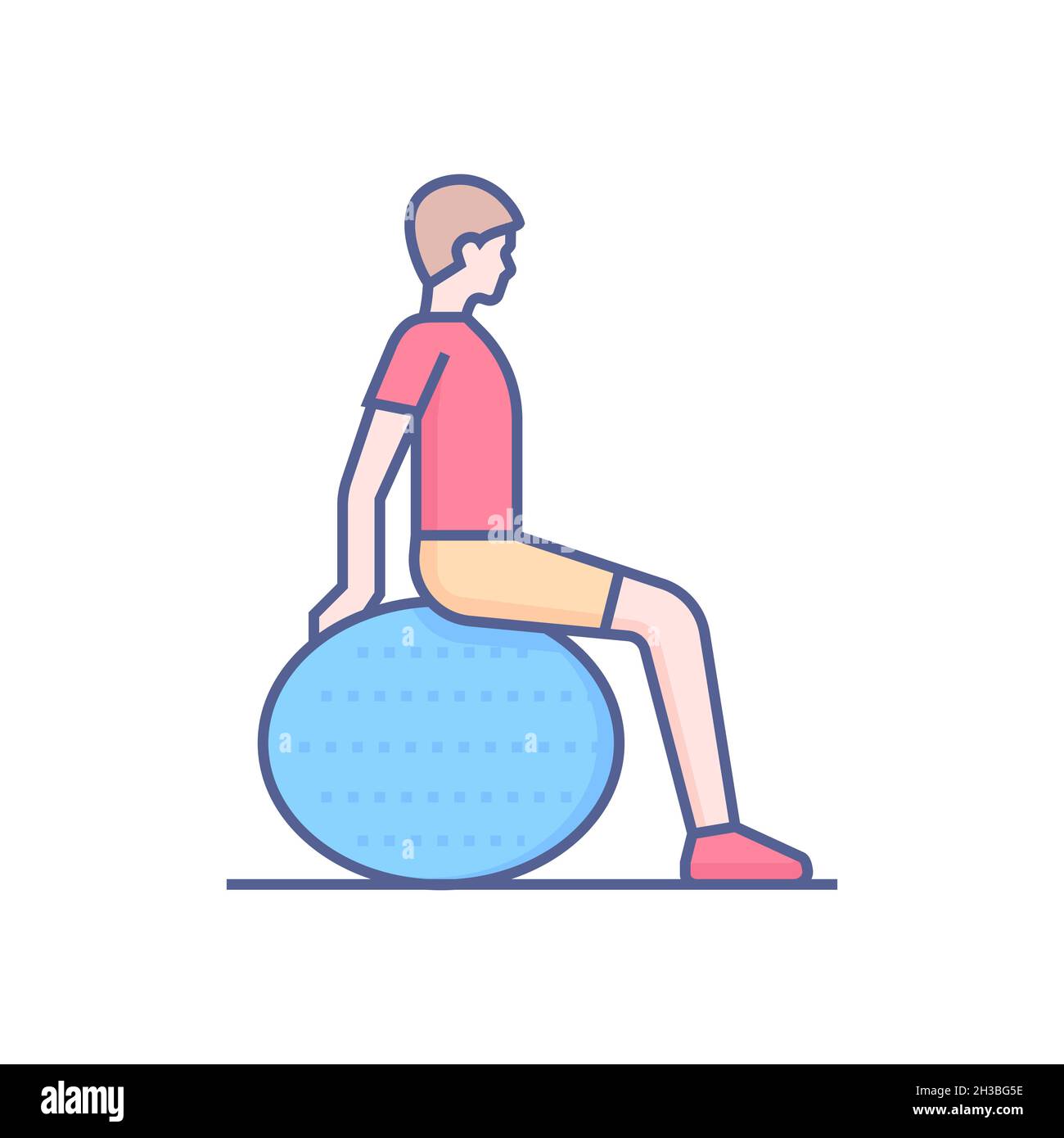 Attractive man in special Stock Vector Images - Alamy