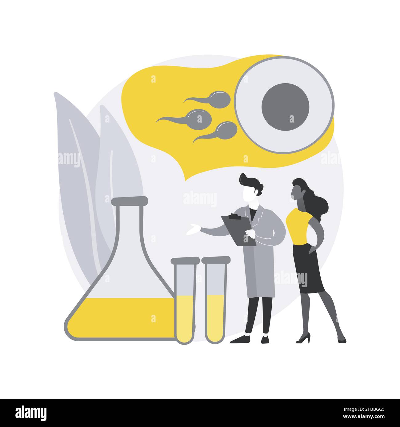 Test tube fertilization abstract concept vector illustration Stock ... Test tube fertilization abstract concept vector illustration Stock ...