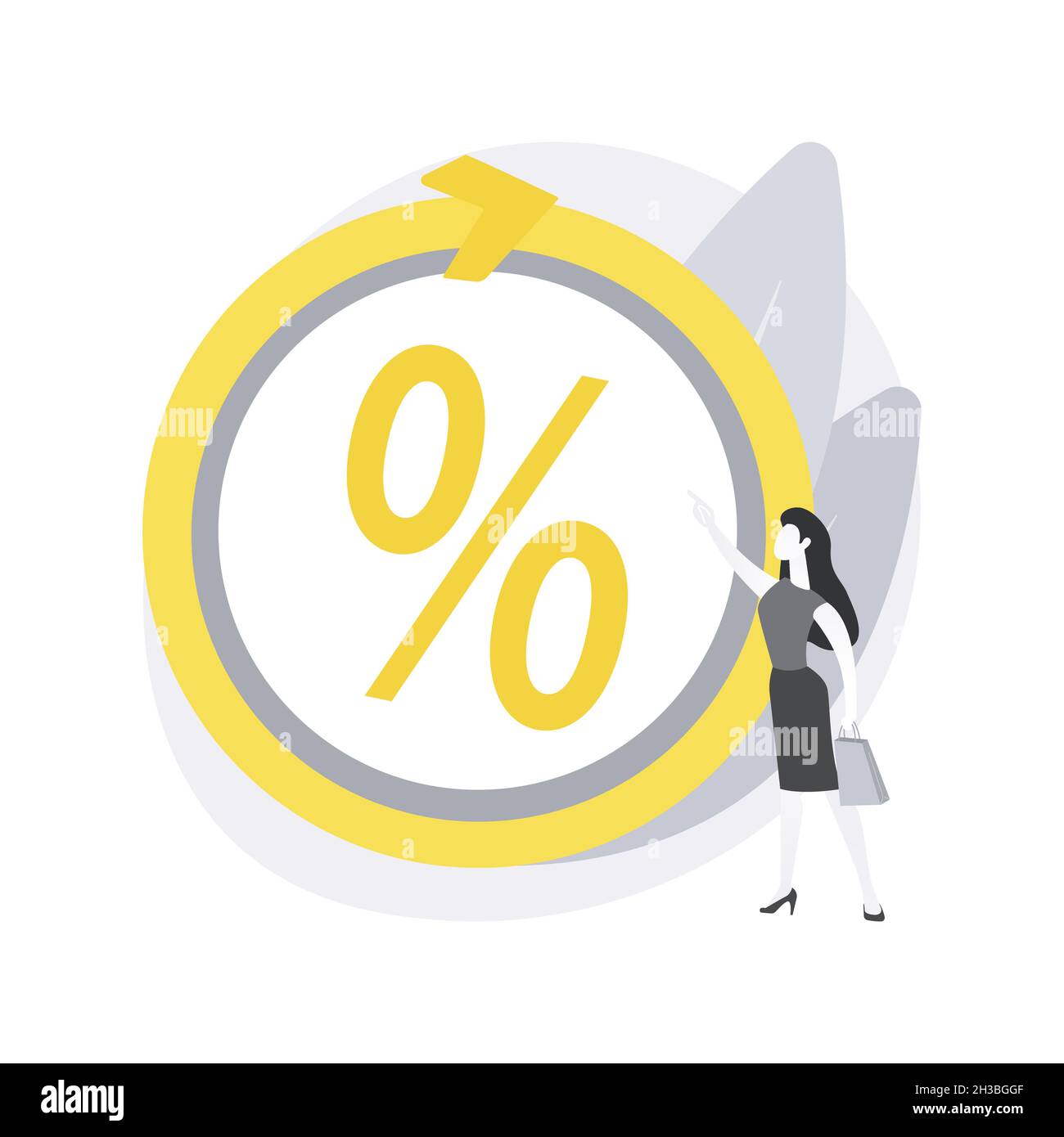 Rebate Program Abstract Concept Vector Illustration Stock Vector Image