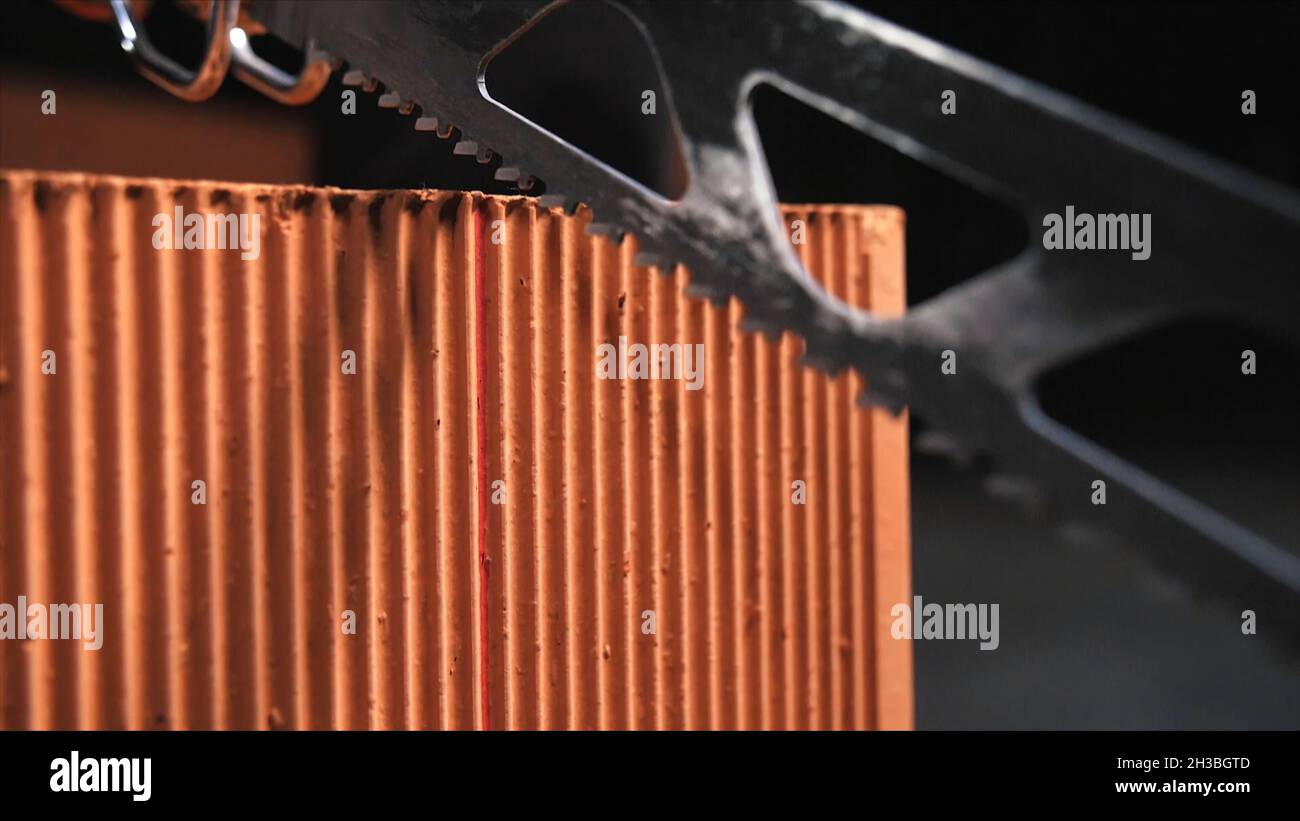Circular saw bricks hi-res stock photography and images - Alamy