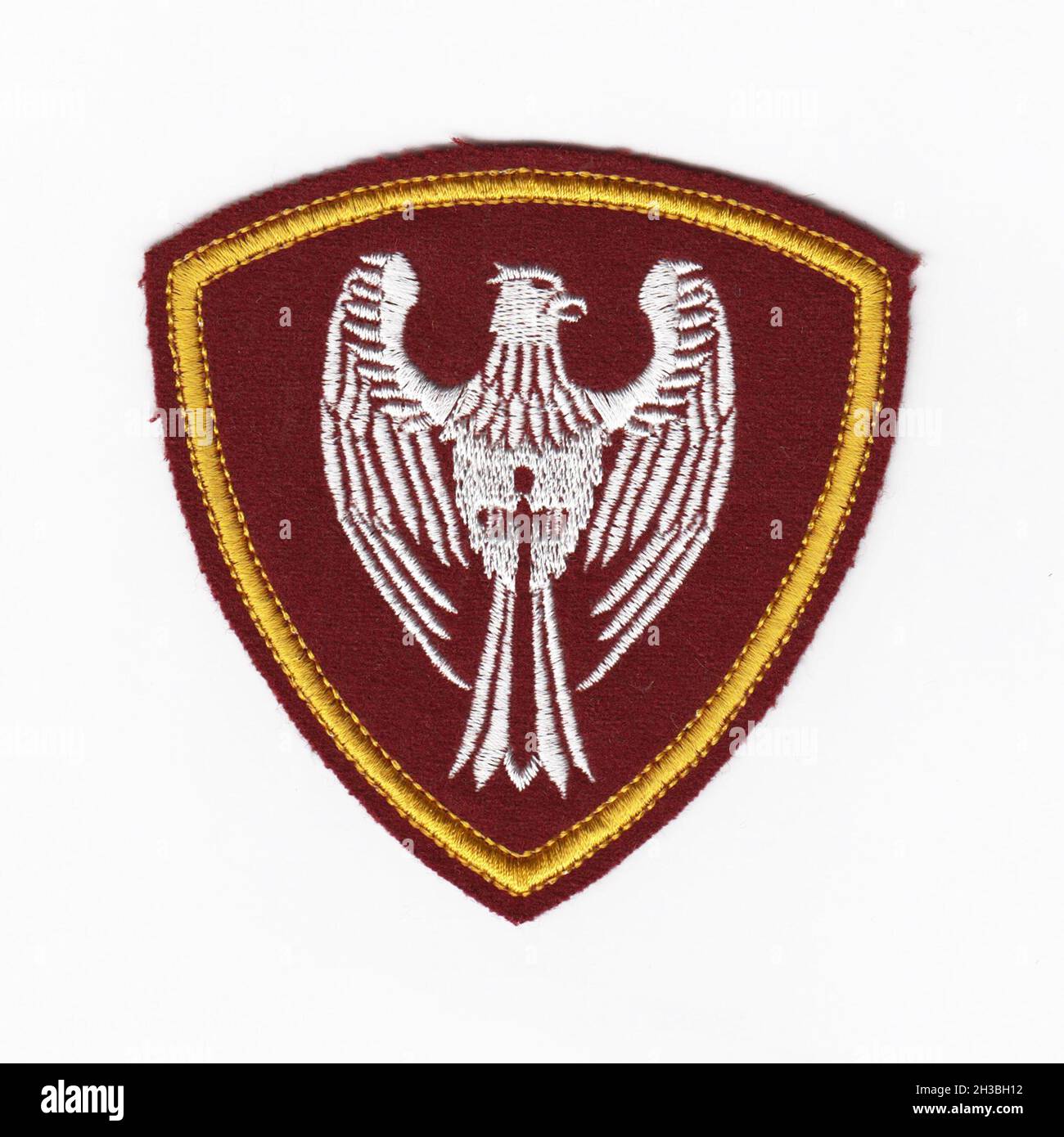 Russian internal troops patch with white background Stock Photo - Alamy