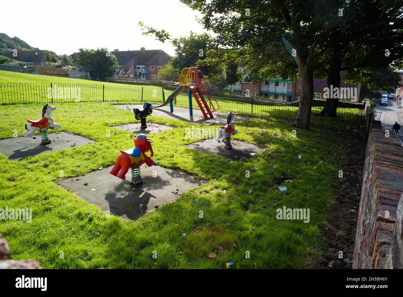 Playground litter hi-res stock photography and images - Alamy