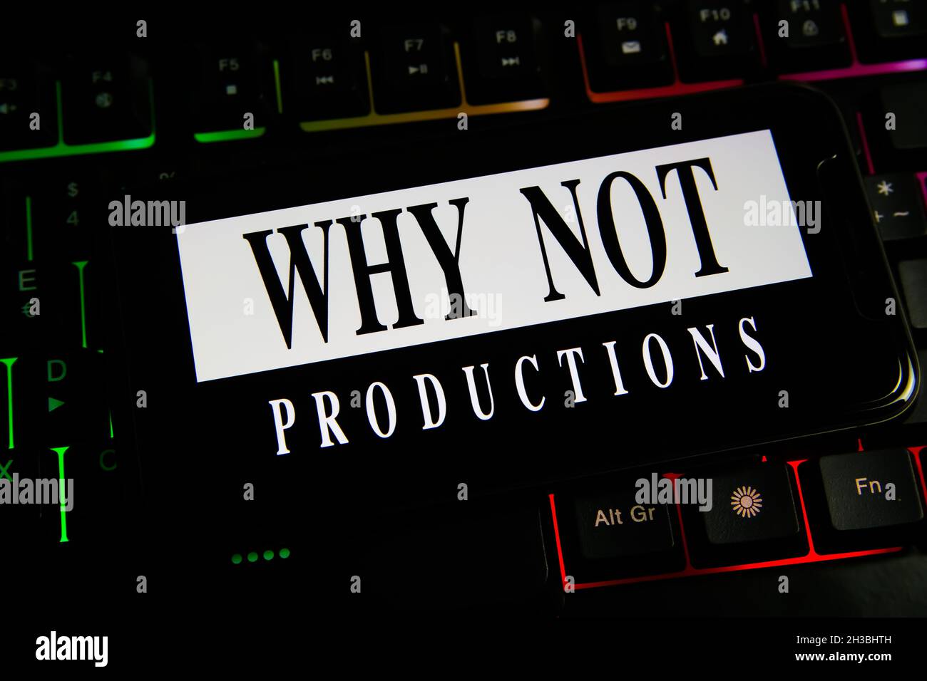 Productions logo hi-res stock photography and images - Alamy