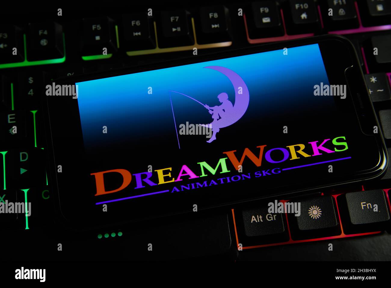 Dreamworks logo hi-res stock photography and images - Alamy