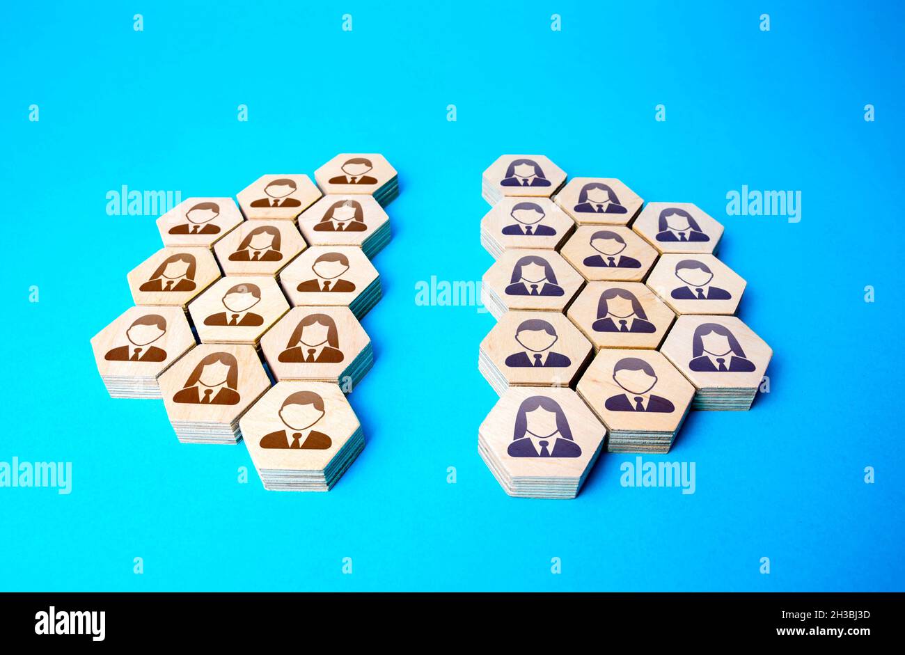 Company employees are divided into two groups. Two camps of thought ...