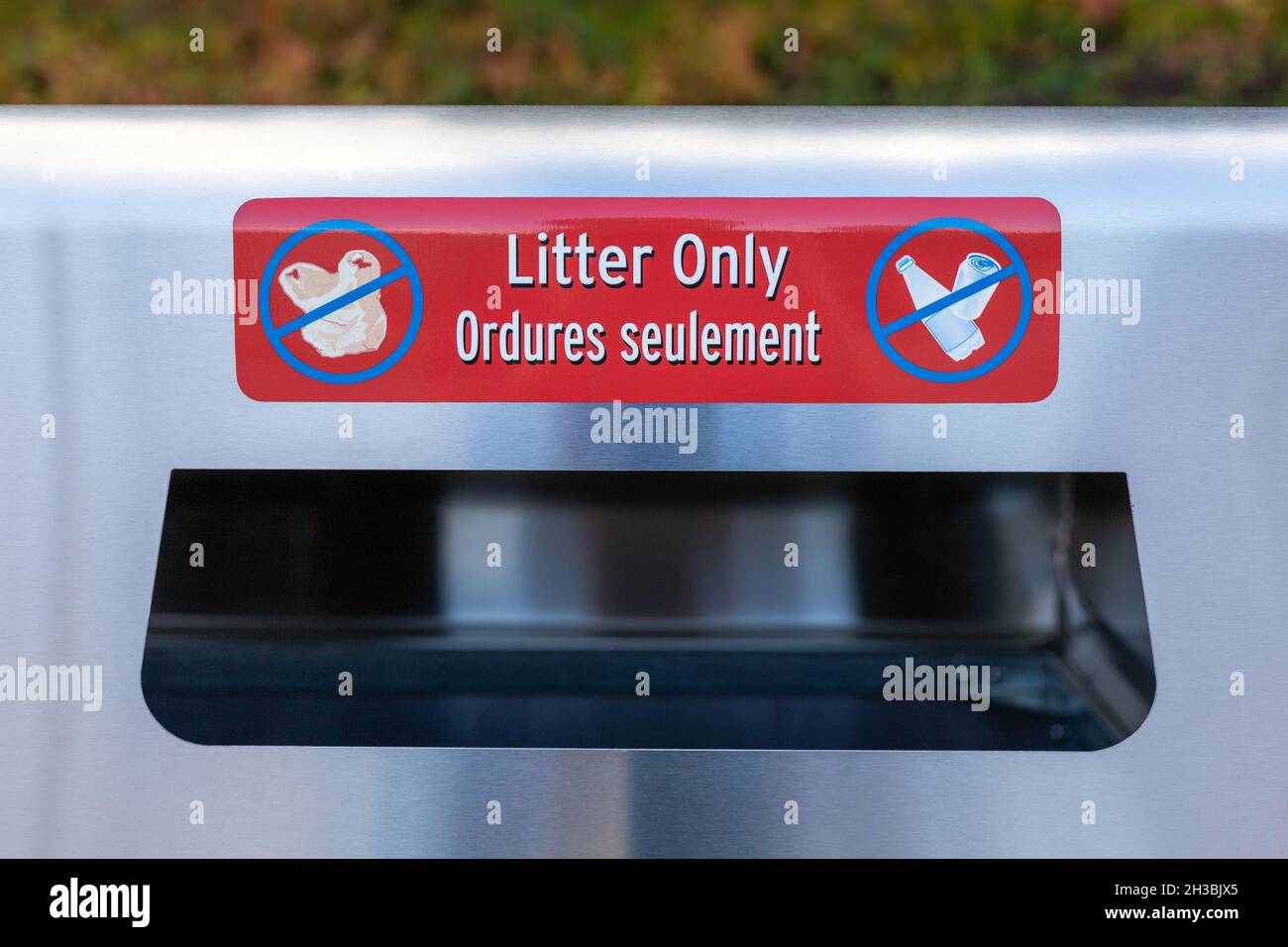 Garbage only bin hi-res stock photography and images - Alamy