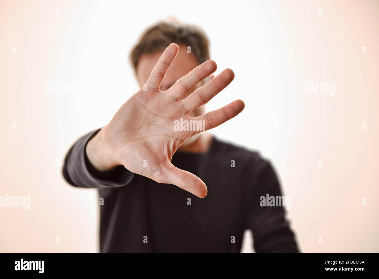 Outstretched Hands Front