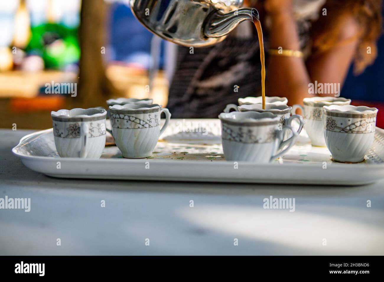 Ethiopian traditional coffee ceremony hi-res stock photography and images - Alamy