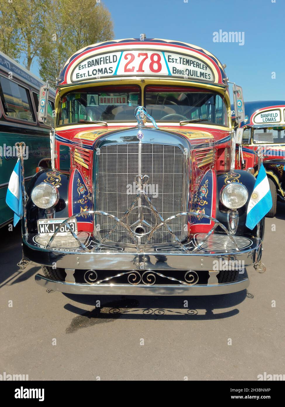 AVELLANEDA - BUENOS AIRES, ARGENTINA - Sep 27, 2021: Daimler Mercedes ...
