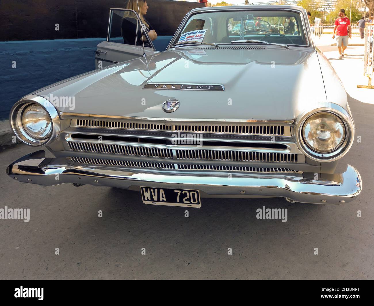 AVELLANEDA - BUENOS AIRES, ARGENTINA - Sep 27, 2021: Chrysler Valiant 3 ...