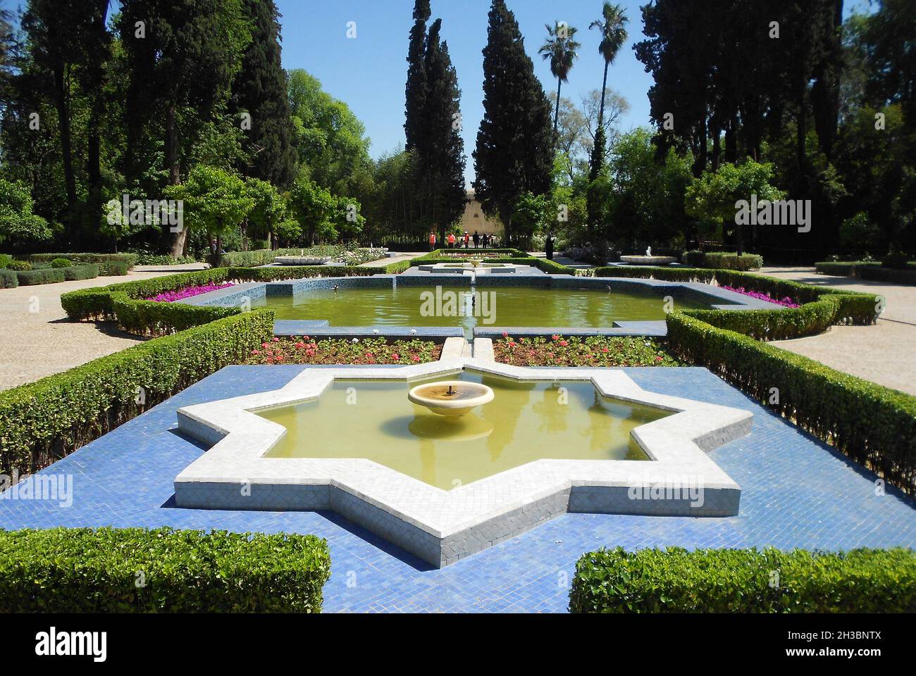 Jnan sbil garden in Fez in Morocco Stock Photo - Alamy