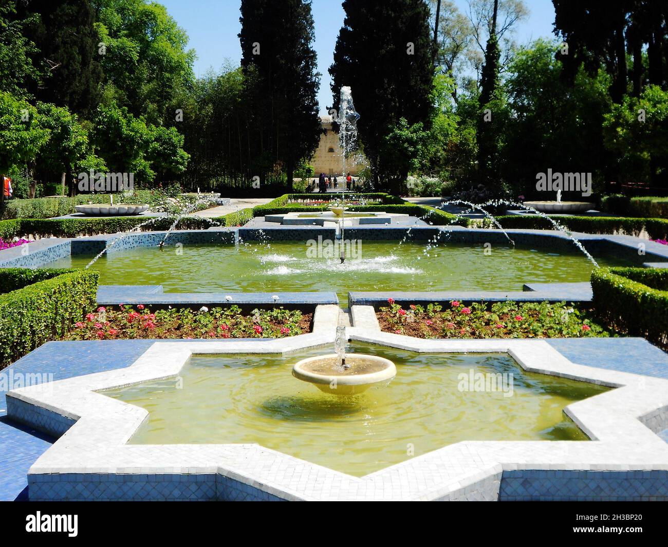 Jnan sbil garden in Fez in Morocco Stock Photo - Alamy