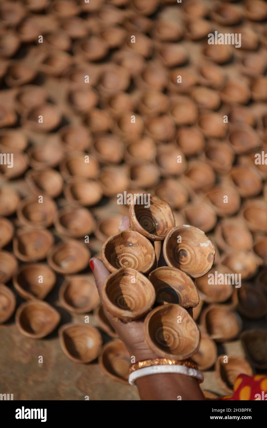 A diya, diyo, deya, divaa, deepa, deepam, or deep is an oil lamp ...