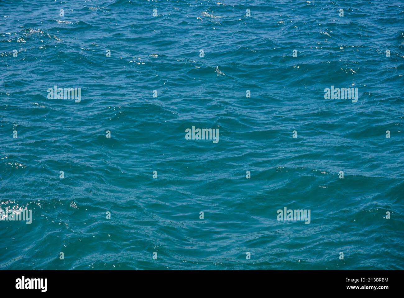 Blue sea, ocean waves texture. blue waves in full frame. Sea surface ...