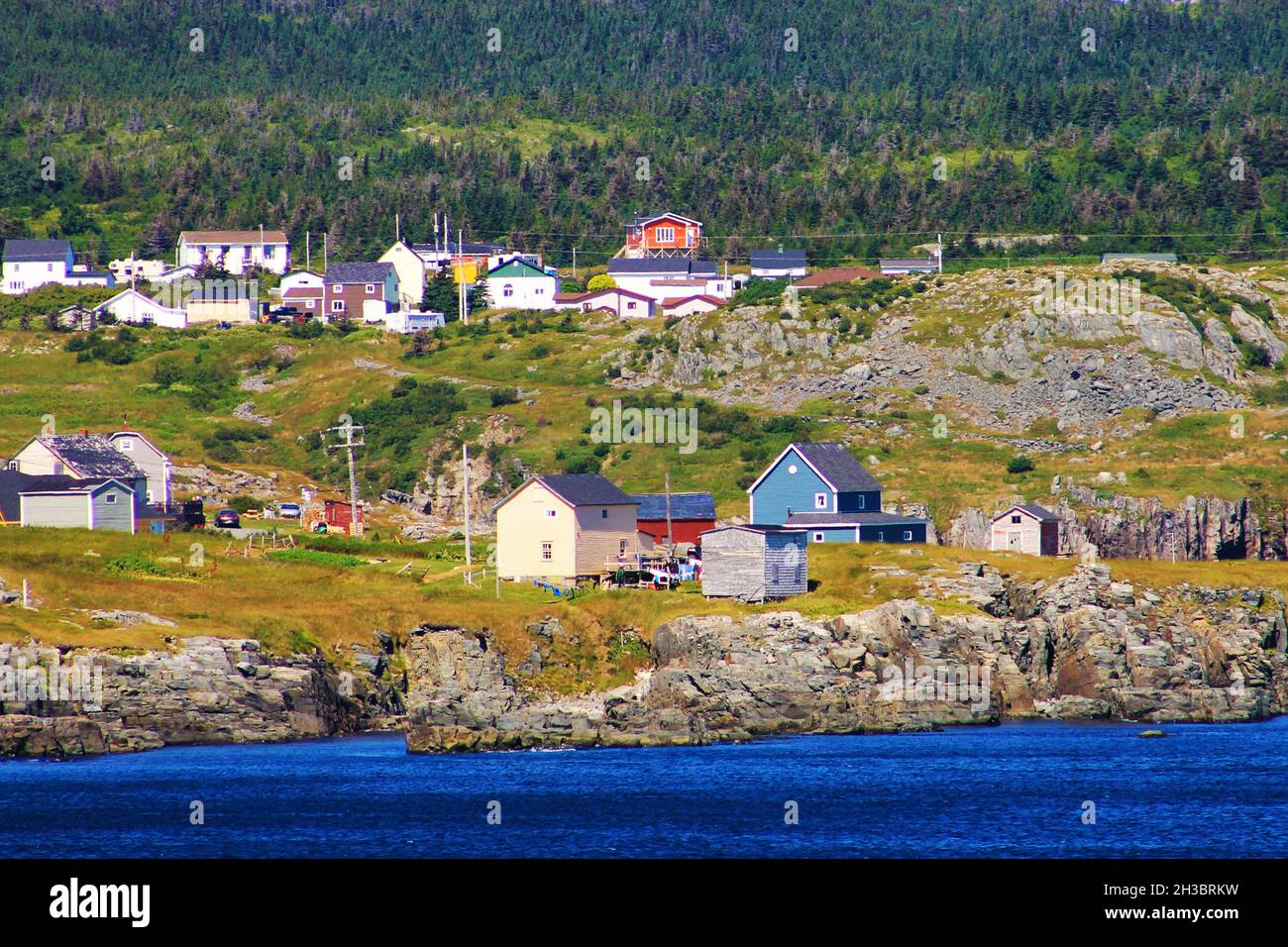 Outport harbour people hi-res stock photography and images - Alamy