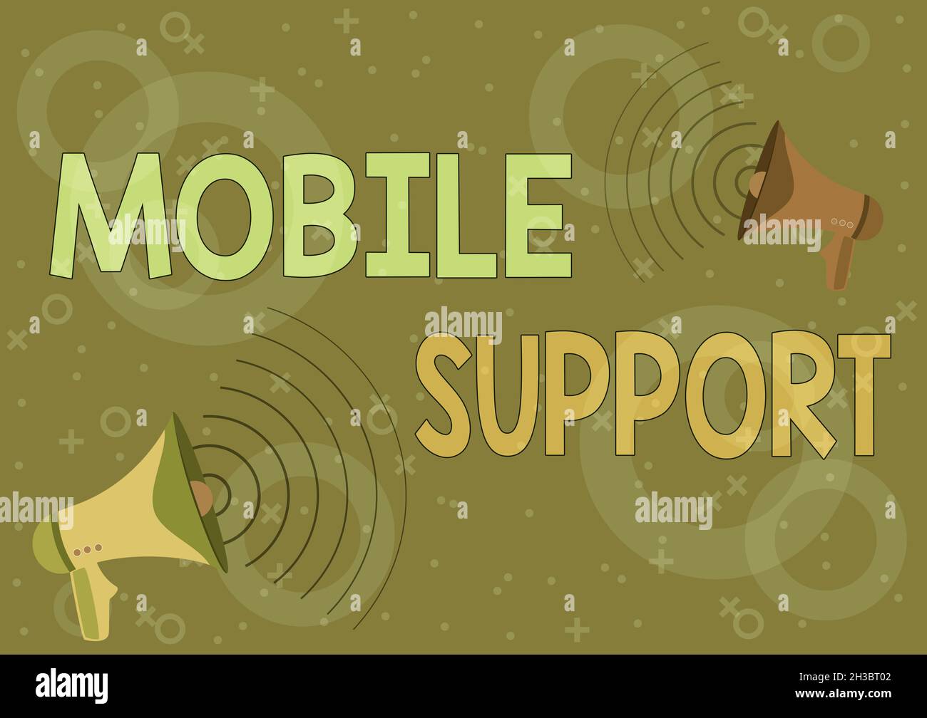 Text showing inspiration Mobile Support. Business approach Provides ...