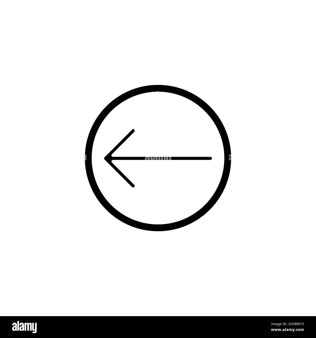 Arrow icon, isolated. Flat design. on white backround Stock Vector ...