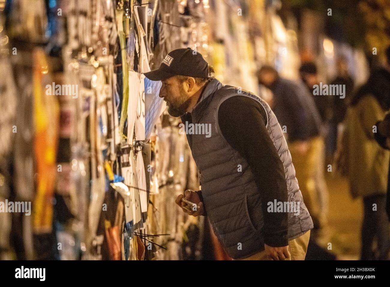 Election Night 2020 in Washington DC Stock Photo - Alamy