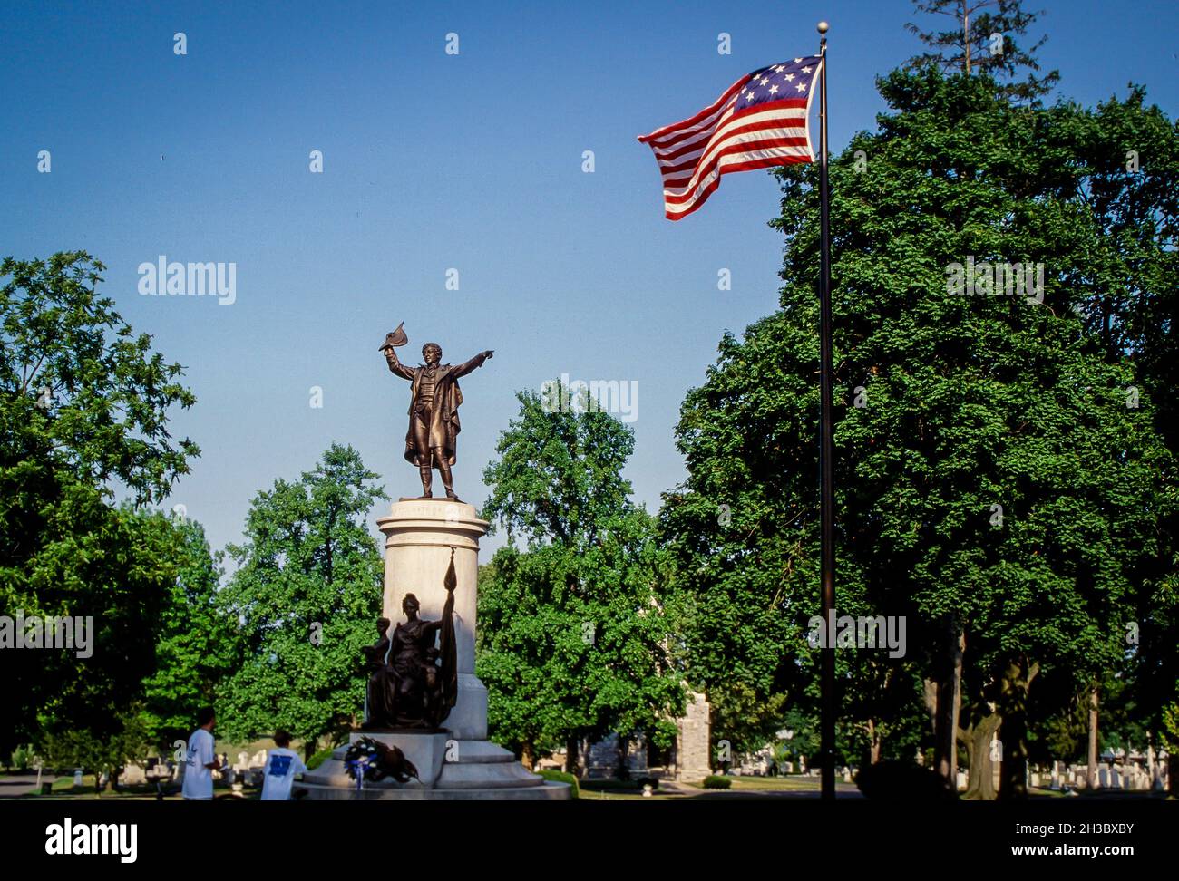 Francis Scott Key Memorial , Mt Olivet Cemetery , Frederick Maryland ...