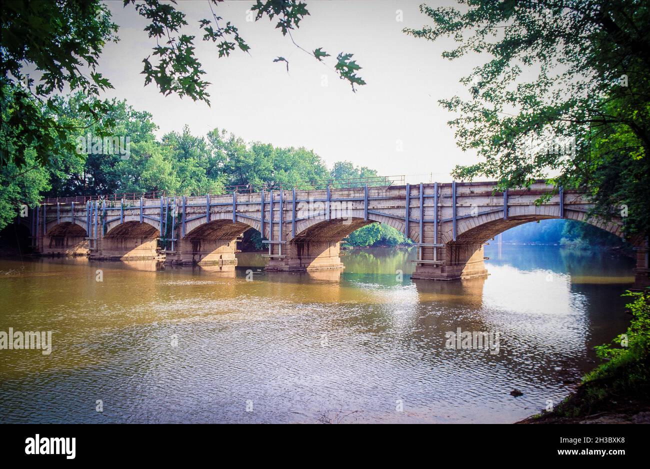 Monocacy Viaduct - C&O canal Stock Photo - Alamy
