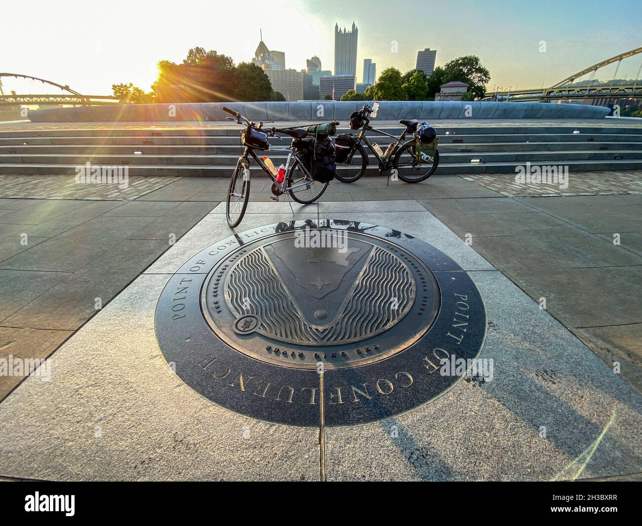 Great Allegheny Passage ( GAP ) bike trail Stock Photo - Alamy