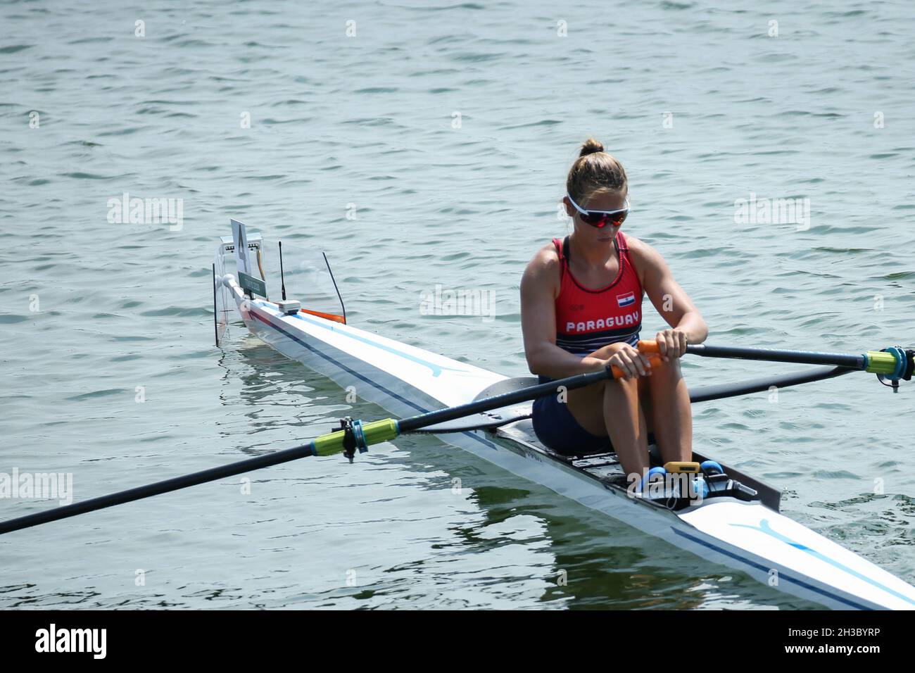 JULY 23rd, 2021 - TOKYO, JAPAN: Alejandra ALONSO of Paraguay in action ...