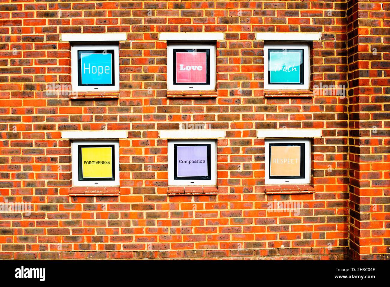 School windows hi-res stock photography and images - Alamy