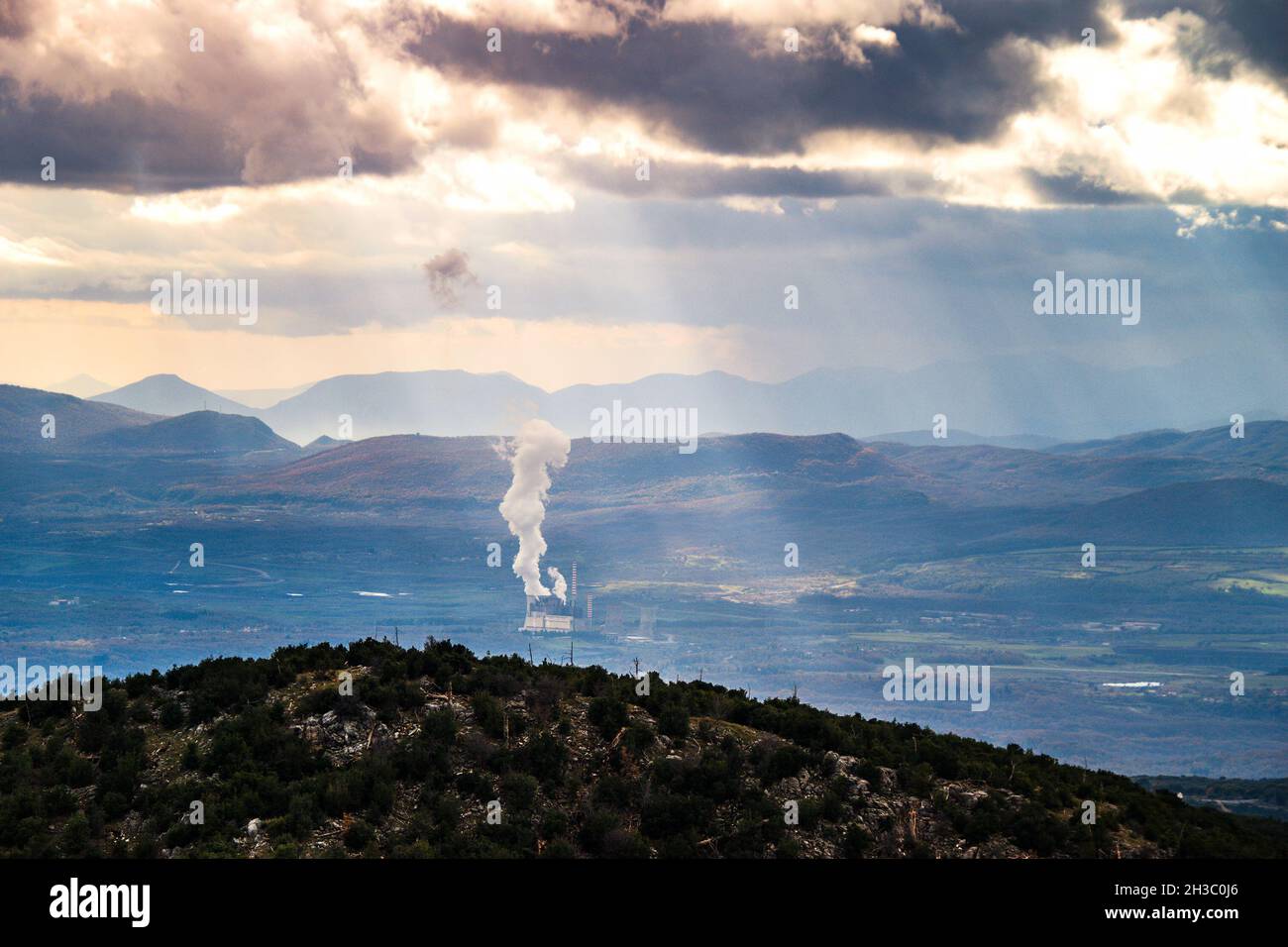 Power plant in Arcadia in the central Peloponnese with a nominal ...