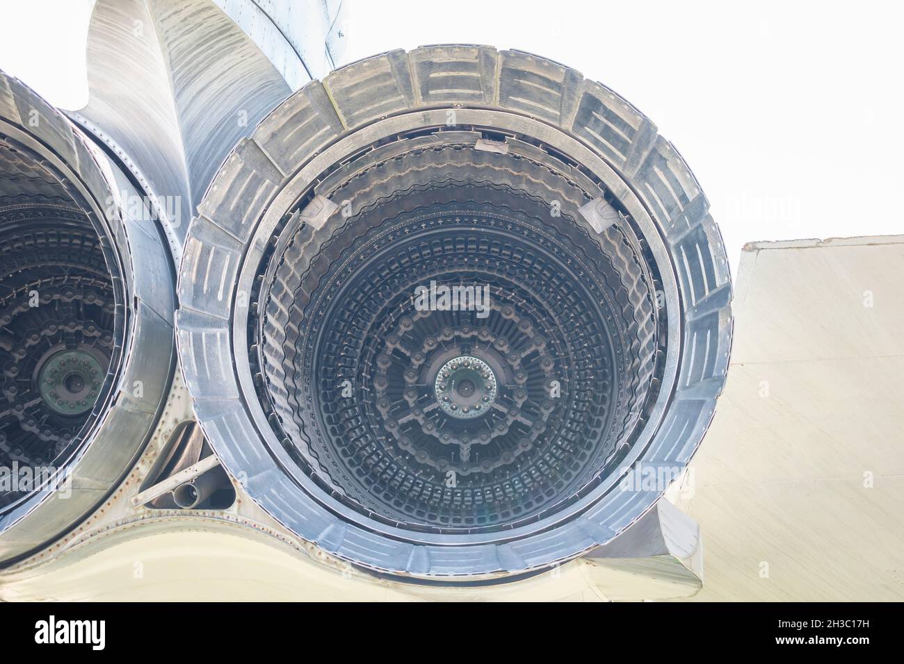 Inside jet turbine engine hi-res stock photography and images - Alamy