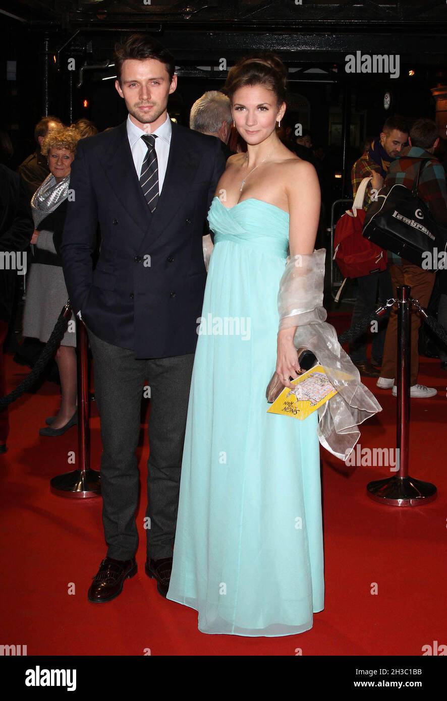 London, UK. Summer Strallen at the Opening Night of 'Singing in the ...