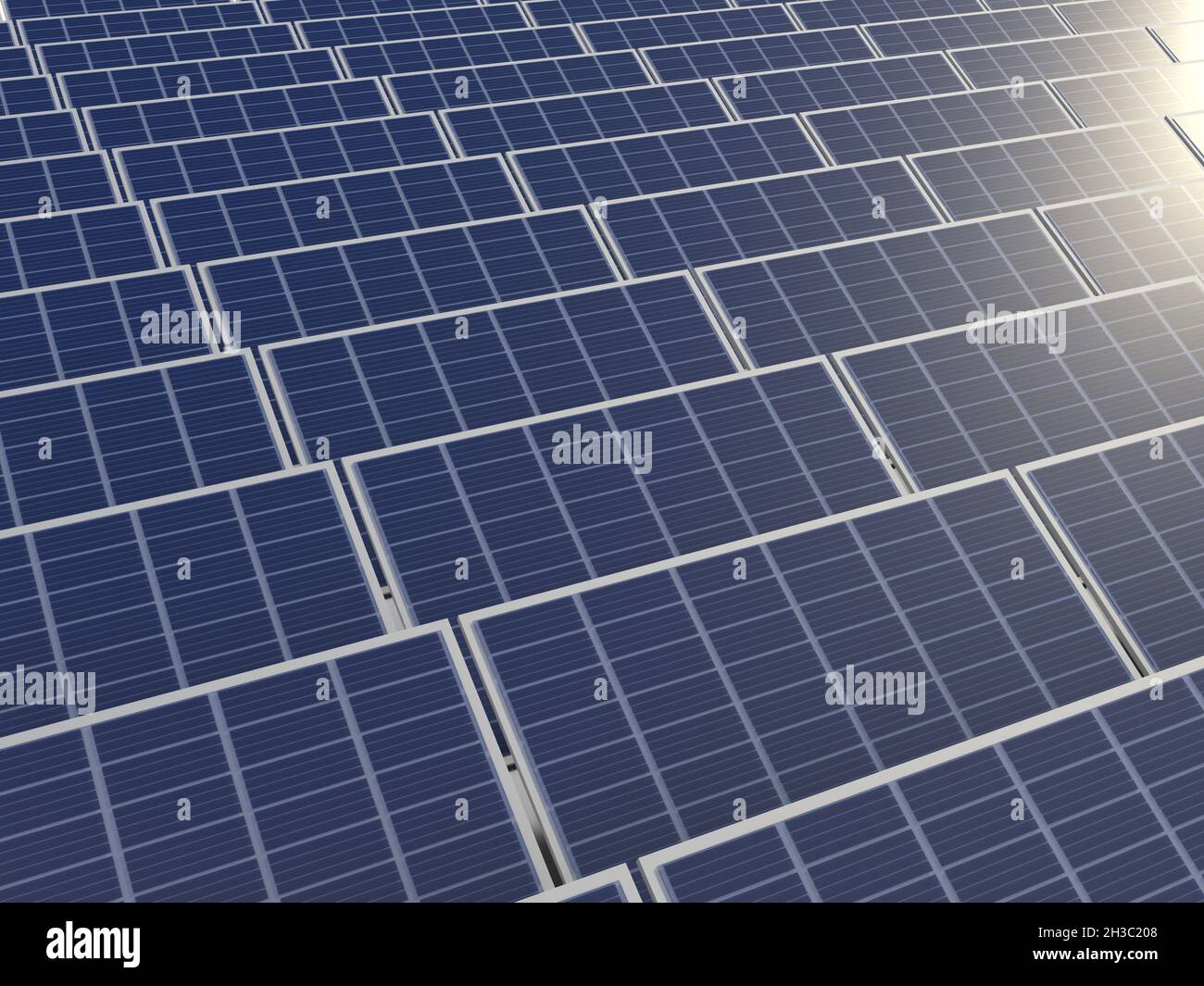 Solar panels in the sun hi-res stock photography and images - Alamy
