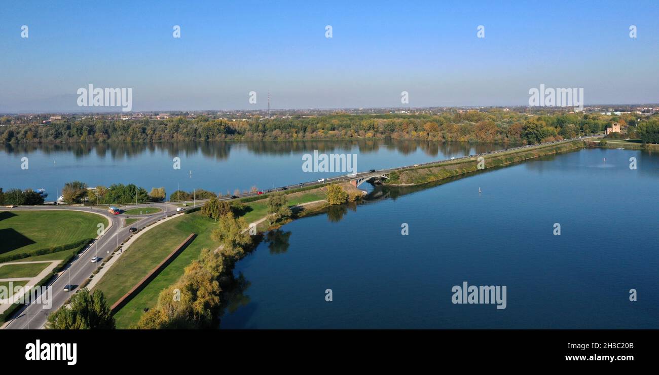 Mantua lakes hi-res stock photography and images - Alamy