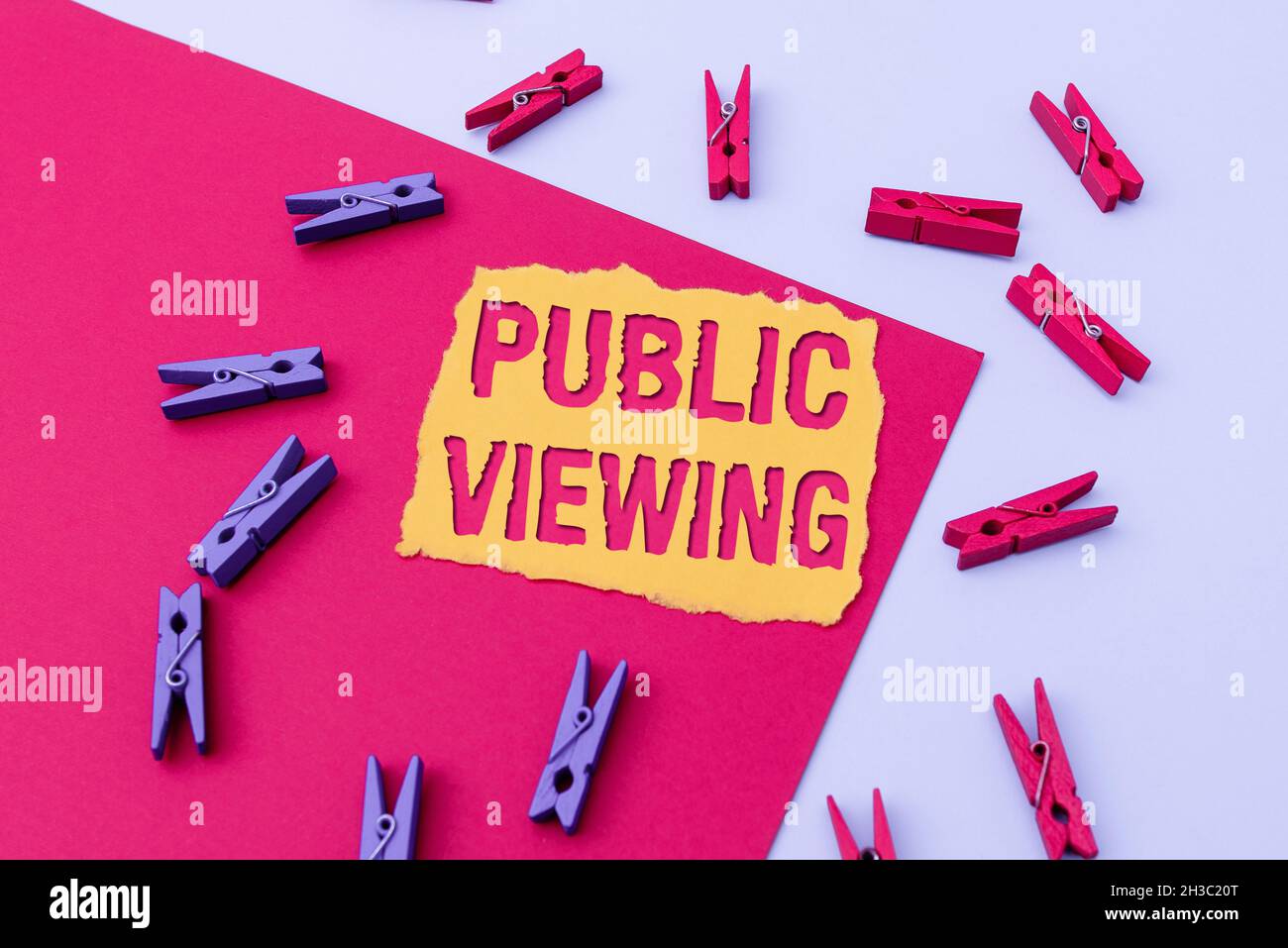 Handwriting text Public Viewing. Business overview Able to be seen or ...