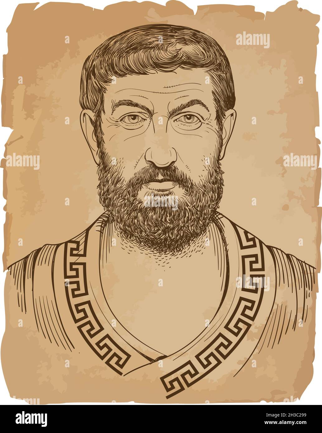 Parmenides of Elea was a pre-Socratic Greek philosopher from Elea in ...