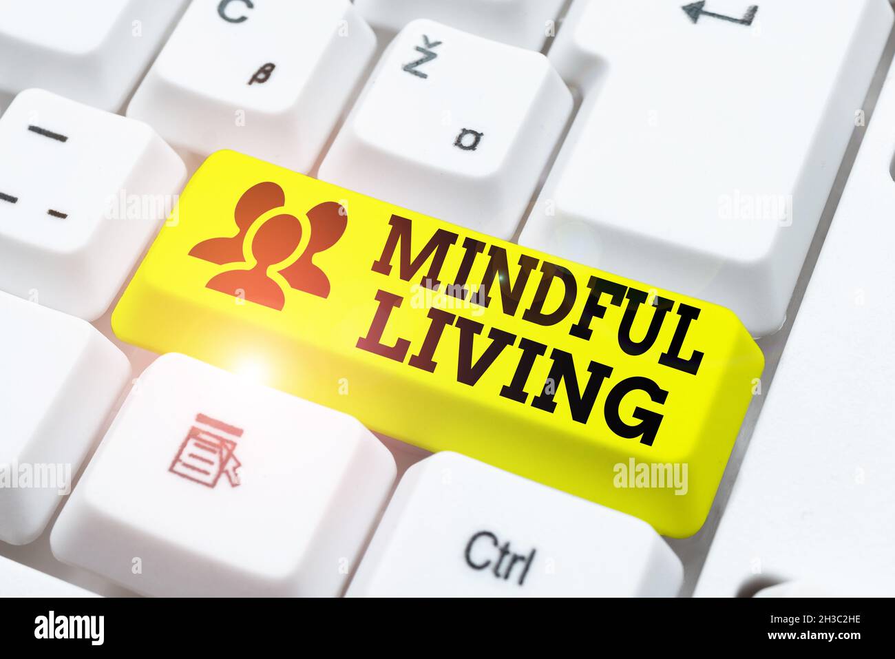 Inspiration showing sign Mindful Living. Word for Fully aware and ...