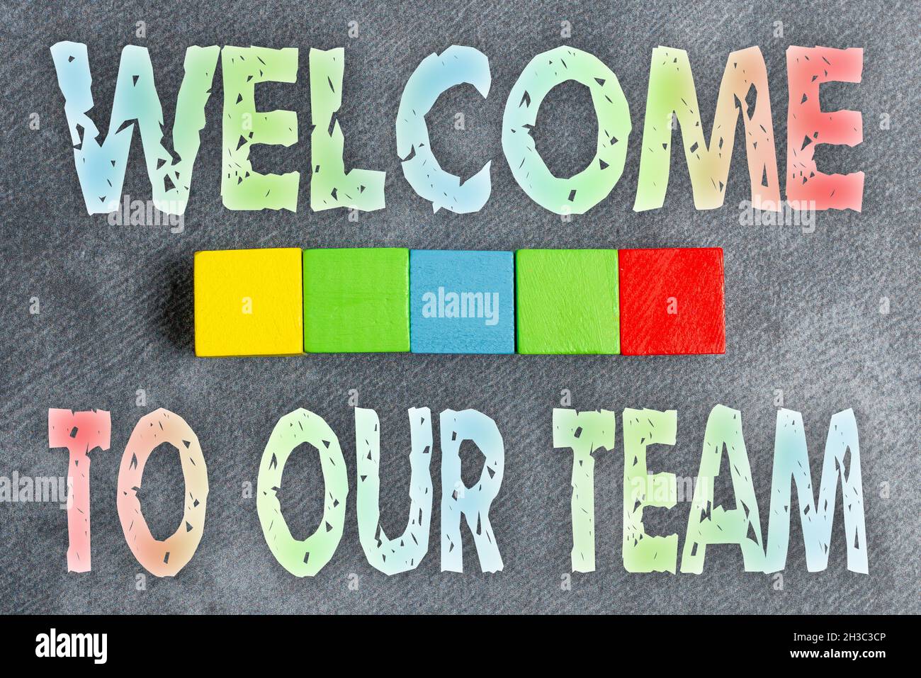 Conceptual display Welcome To Our Team. Business approach introducing ...