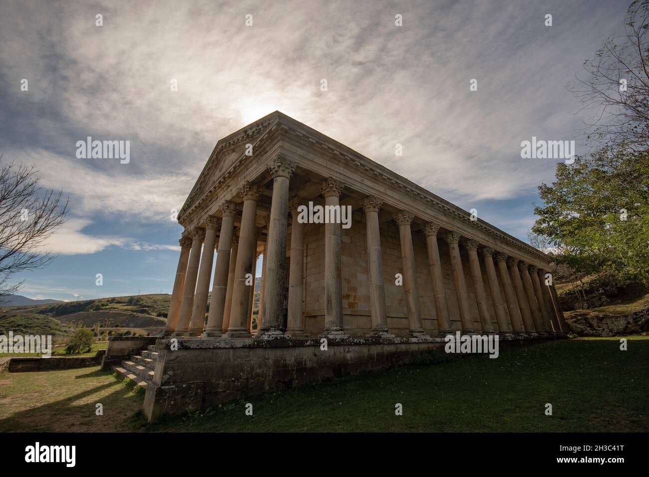 Ecclesiastical and religious architecture of Cantabria Stock Photo - Alamy