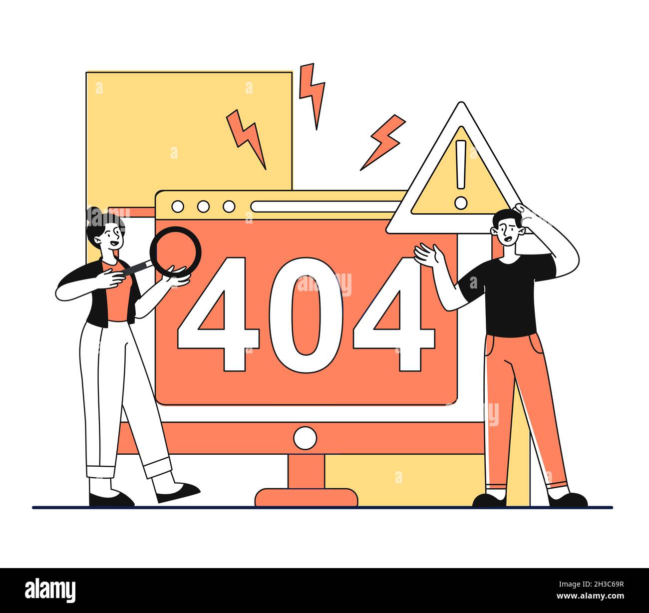 System error Cut Out Stock Images & Pictures - Alamy