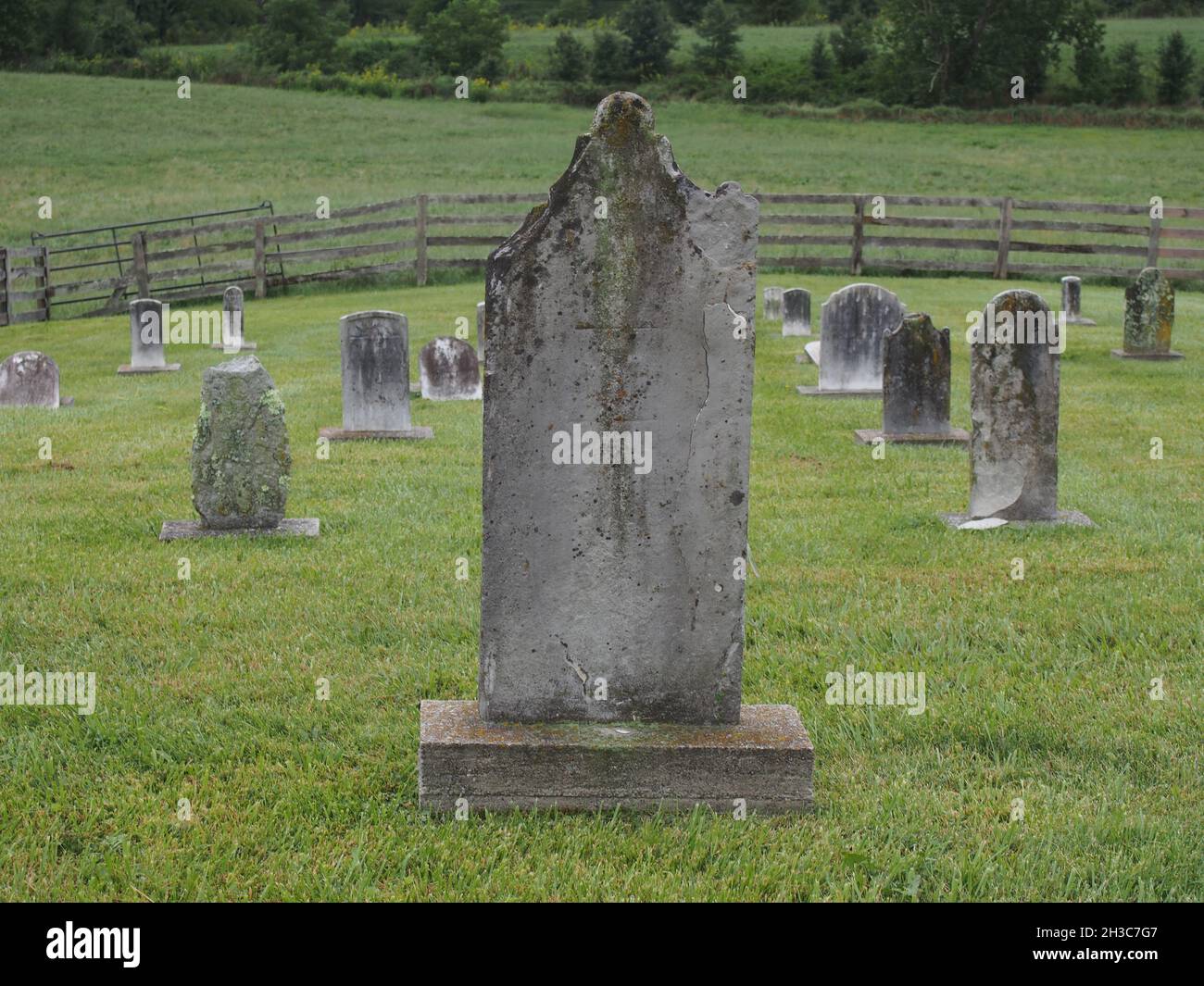 An old cemetery named Osborne Fort Cemetery in Bridle Creek, Virginia ...