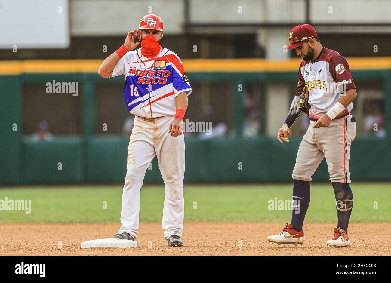 MAZATLAN, MEXICO - FEBRUARY 01: Reymond Fuentes of Criollos de Caguas ...