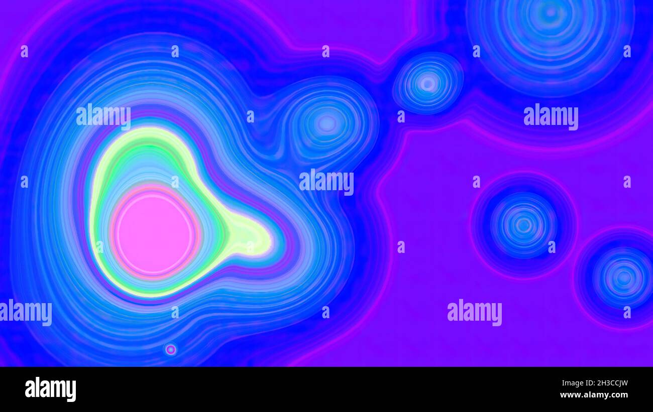 Abstract Cells Metamorphosis illustration Stock Photo - Alamy